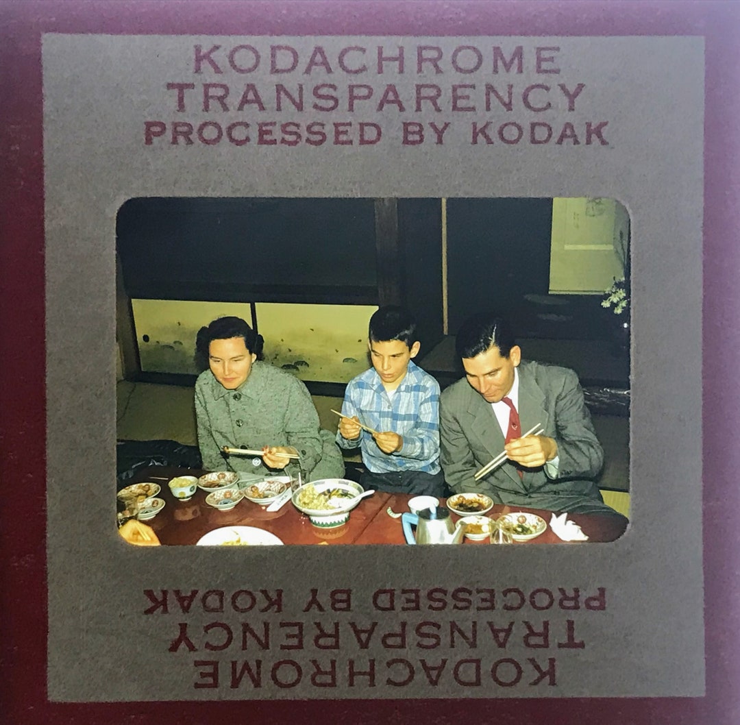 Set of 6 Vintage 35mm Slide Kodachrome Red Border Slides 1958 Japanese ...
