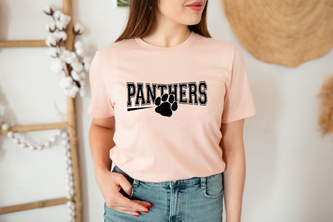 Panthers School Shirt, Panthers Team Shirts, Panthers Team Spirit Shirt ...