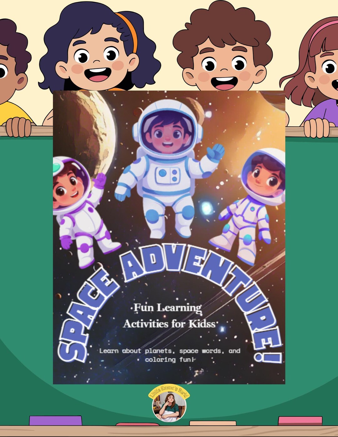 Space Adventure Activity Pack for Kids | Printable Learning & Coloring ...