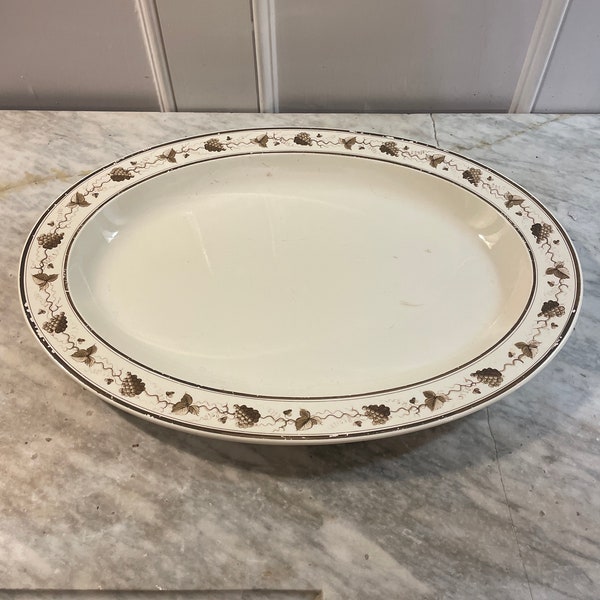Antique Creamware Platter - Etsy