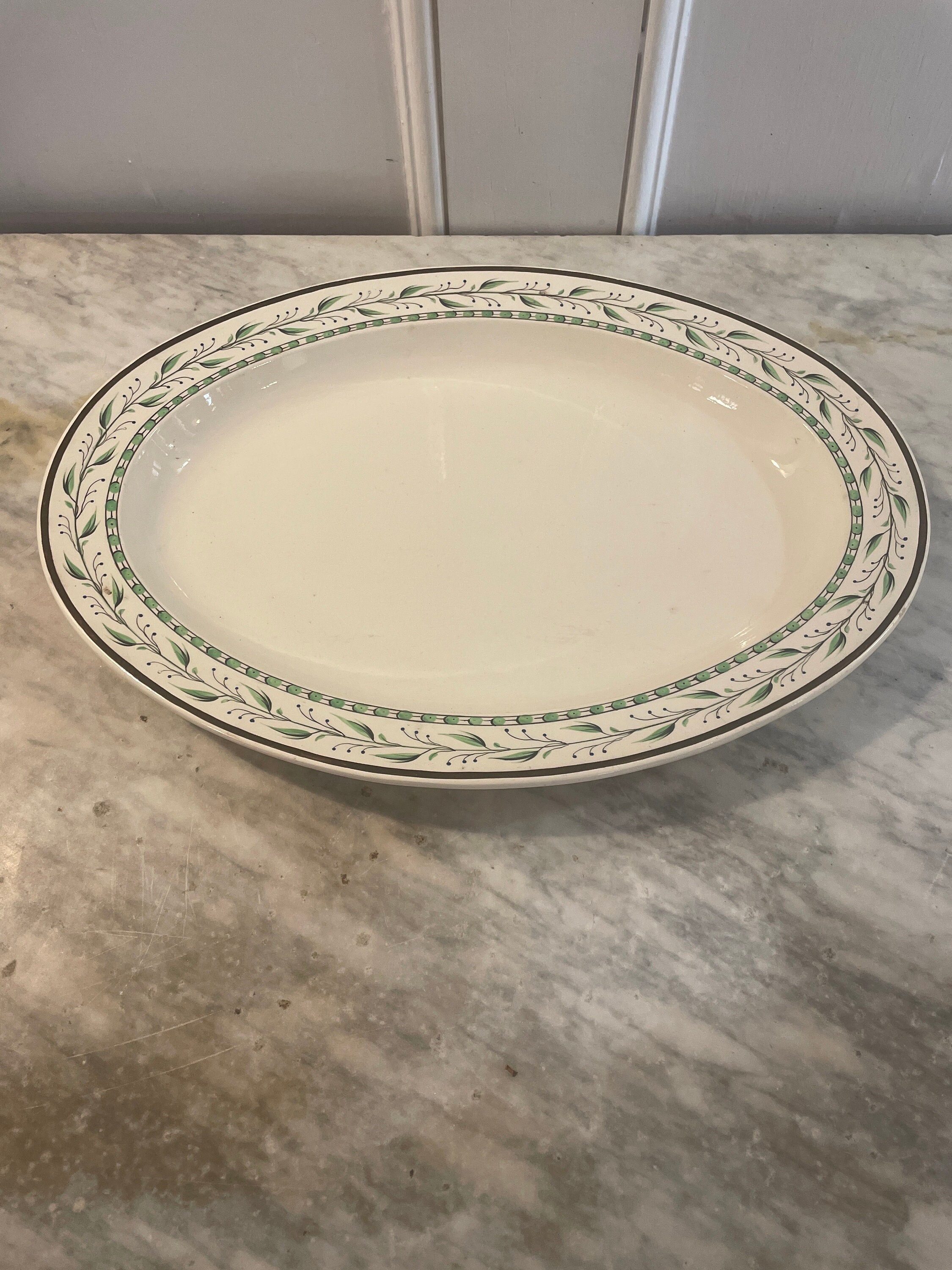 English Creamware Platter, Circa 1800 - Etsy