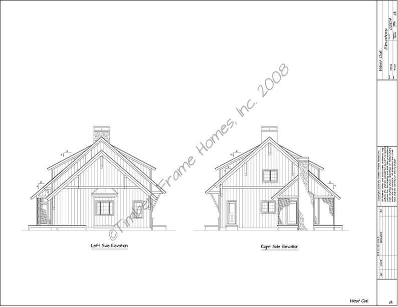 Your Timber Frame Home Starts Here - West Oak - Design Proof - Etsy