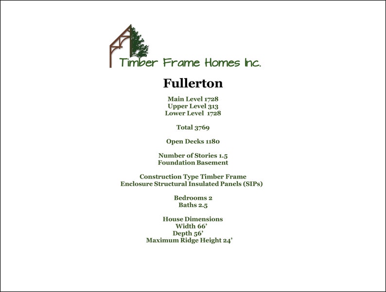 Your Timber Frame Home Starts Here the Florence Ready to Build Plans - Etsy