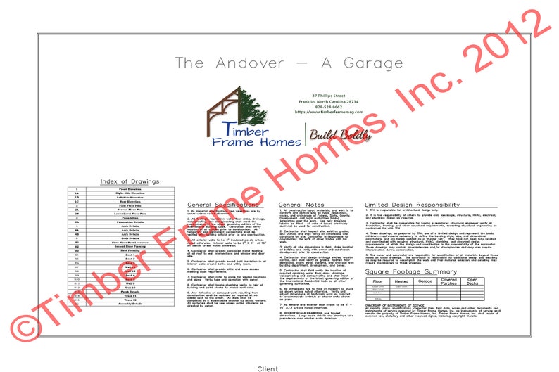 A Timber Framed Garage - Andover - Ready to Build Plans - Etsy