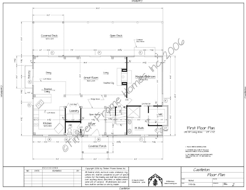 Your Timber Frame Home Starts Here - Castleton - Design Proof - Etsy