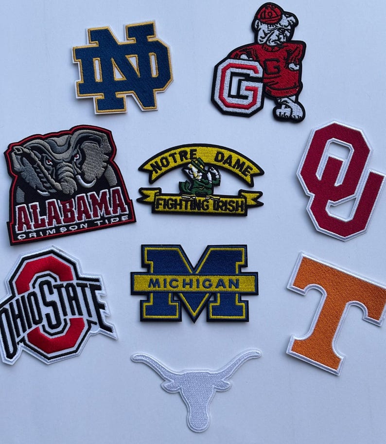 Ohio State Buckeyes Iron-on Patch: Red, White and Black Embroidery - Etsy