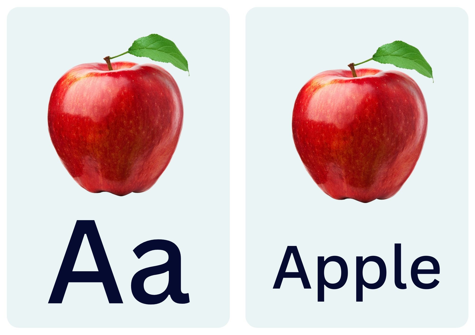 Flashcards Alphabet for Kids ABCD - Etsy