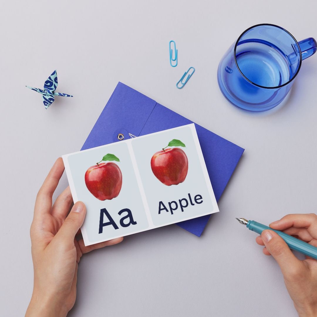 Flashcards Alphabet for Kids ABCD - Etsy