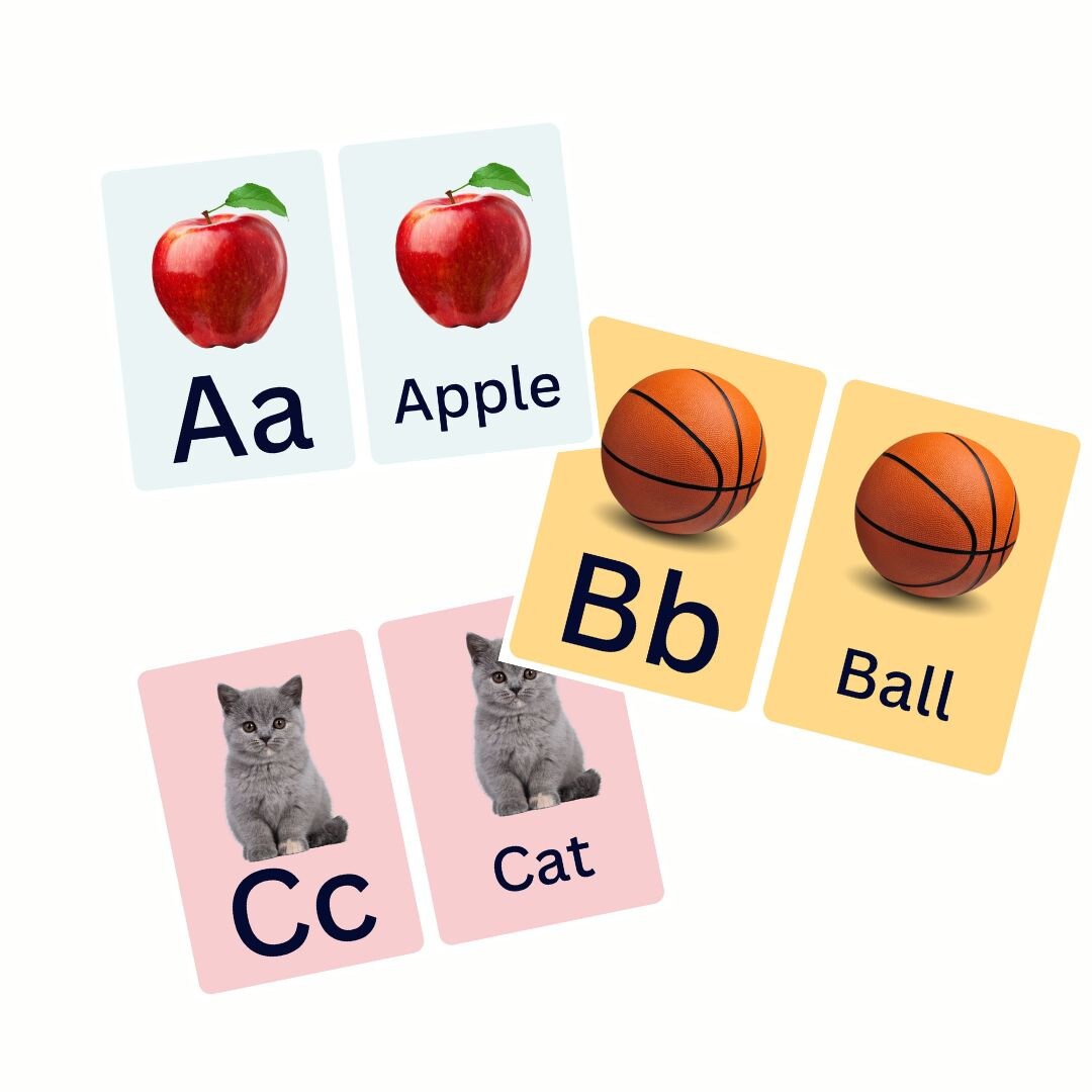 Flashcards Alphabet for Kids ABCD - Etsy