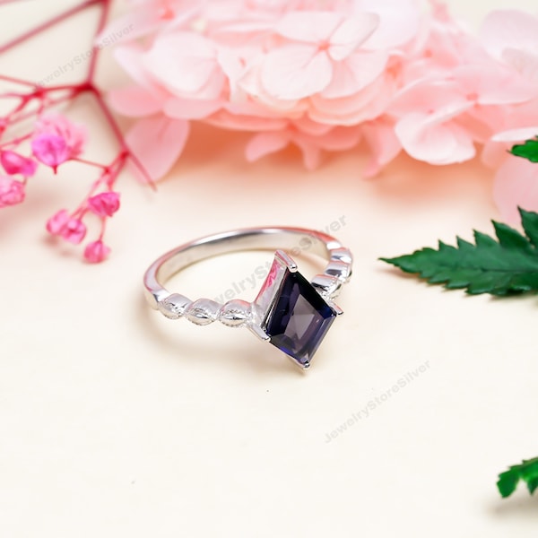 Iolite Ring - Etsy
