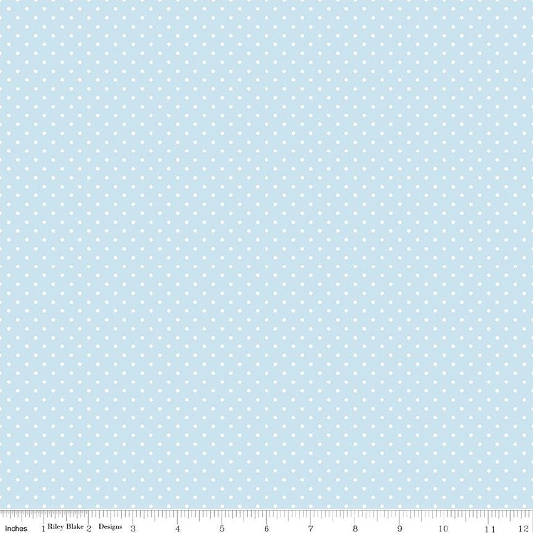 Swiss Dot Boy Blue - 1/2 Yd - Etsy
