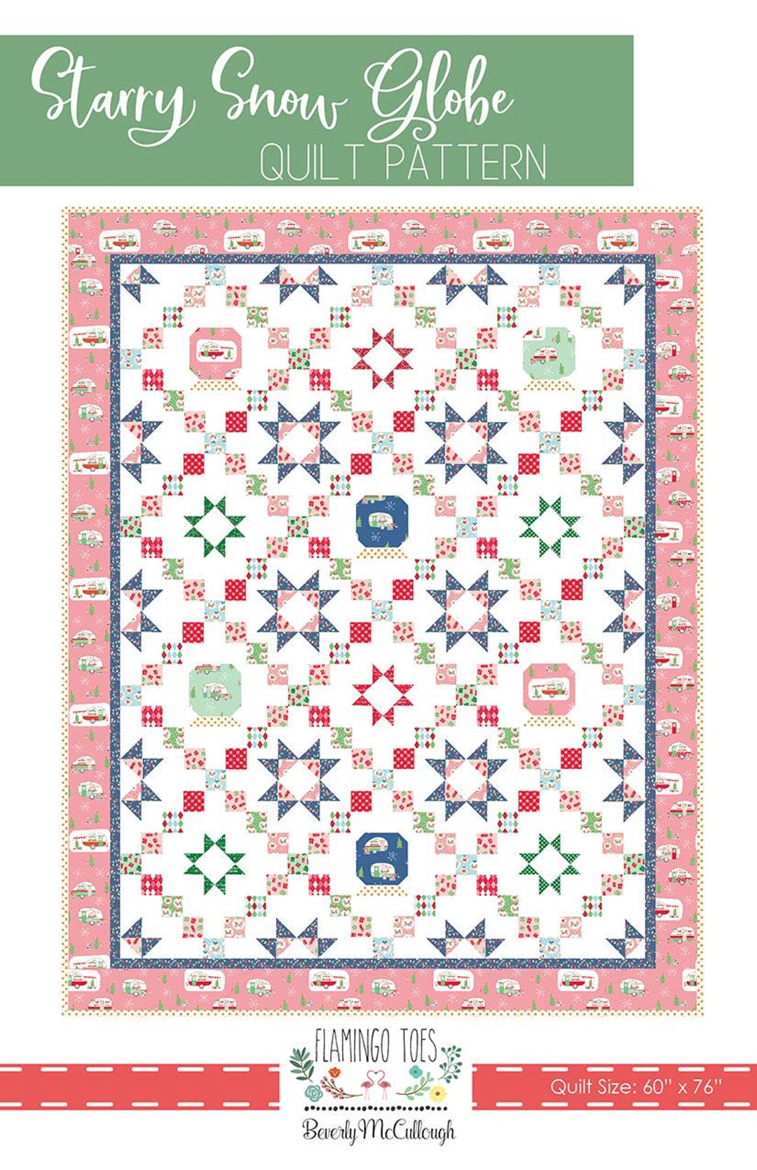 Starry Snow Globe Quilt Pattern - Etsy