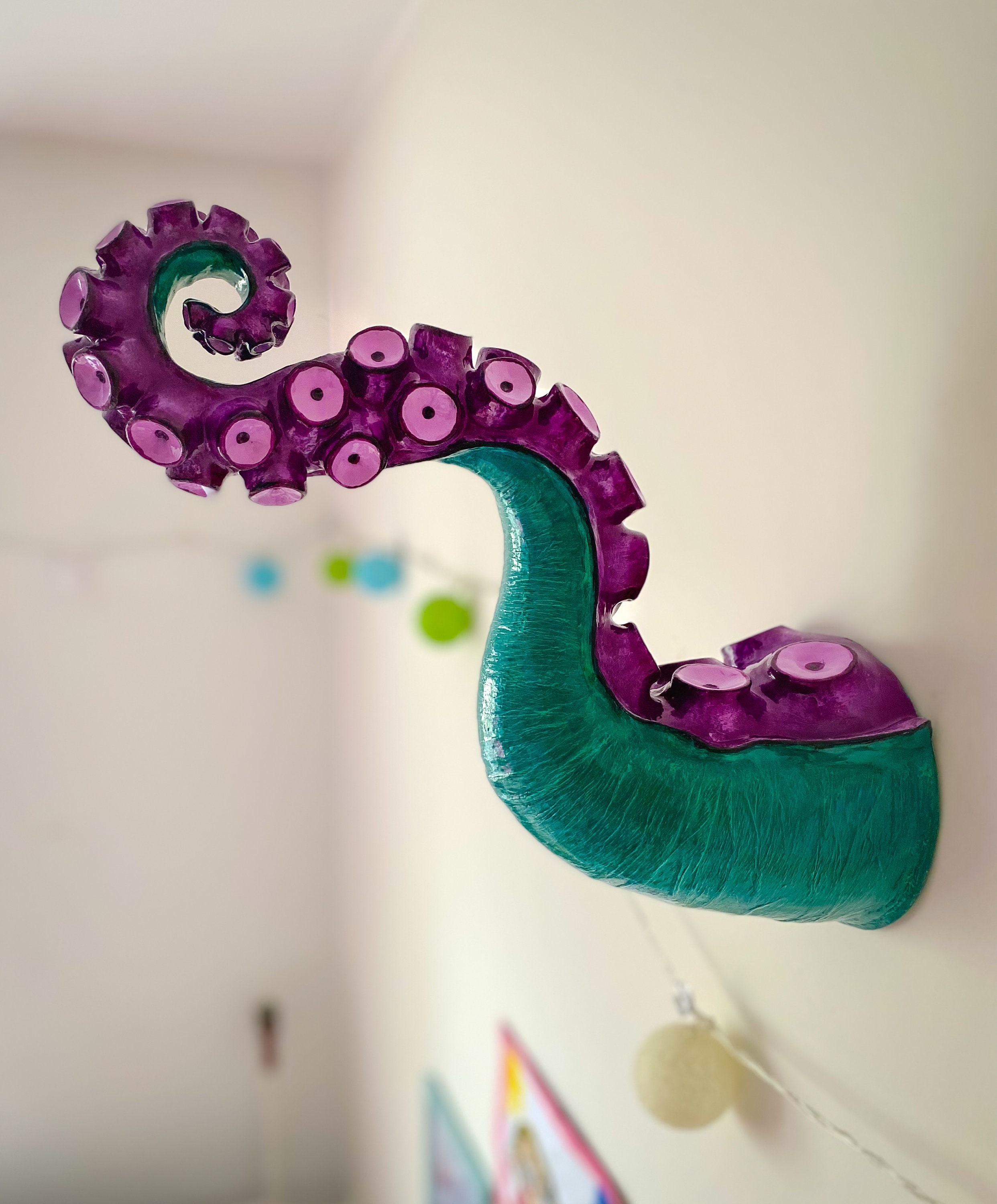 Tentacles Papier-mâché Hanger - Etsy