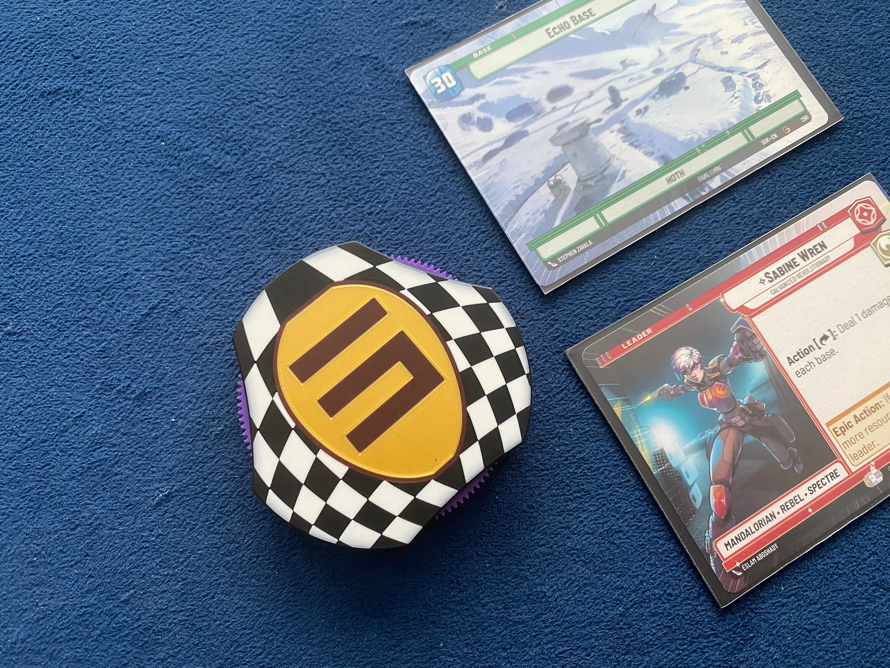 Sabine Wren Starbird Spectre Themed Star Wars Unlimited Base HP Damage ...