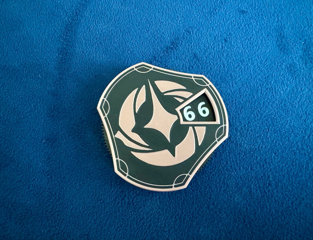 Lorcana Lore Counter Black With Customizable Metallic Bordered ...