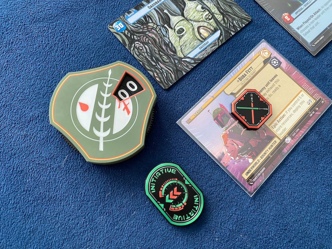 Star Wars Unlimited Base HP Damage Tracker Counter With Customizable ...