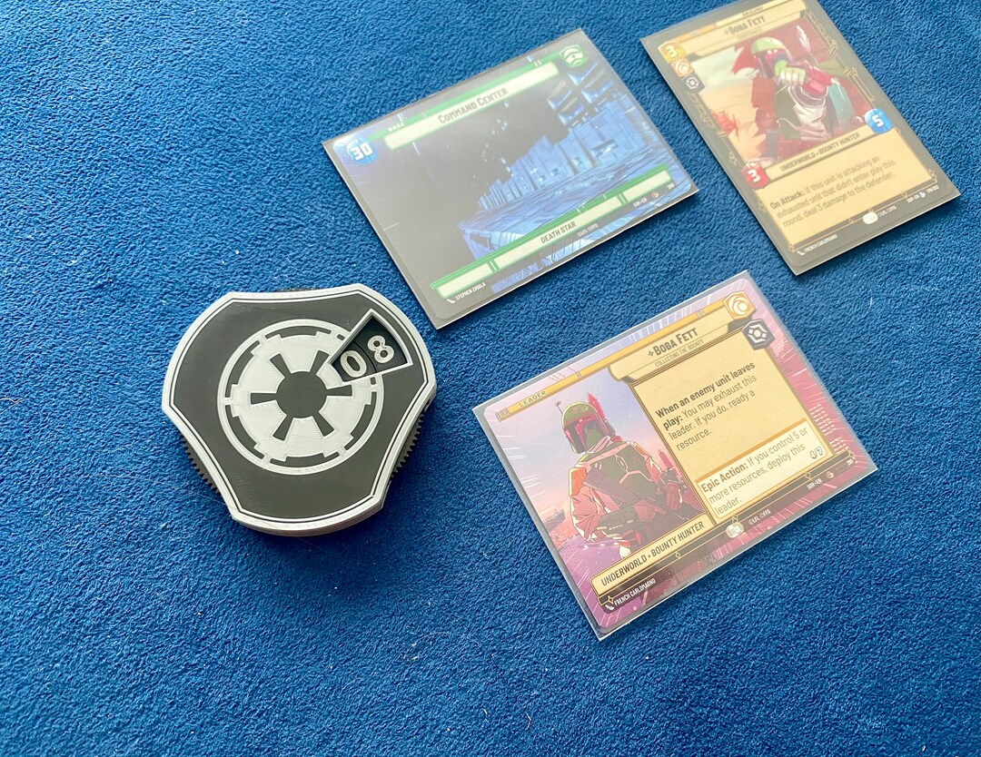 Star Wars Unlimited Base HP Damage Counter With Customizable Faceplates ...