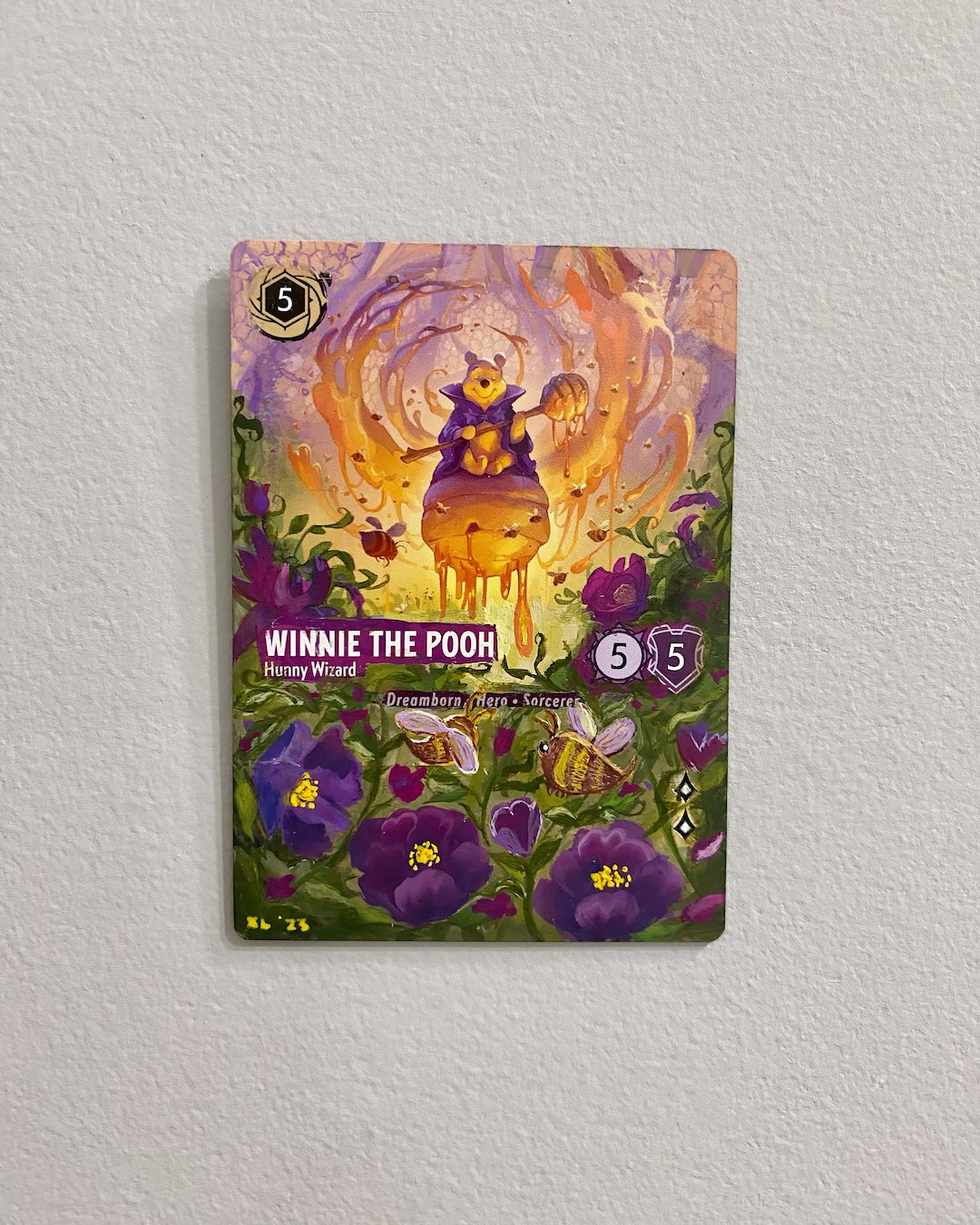 Disney Lorcana Card Altered Art Hunny Wizard Winnie the Pooh - Etsy Canada
