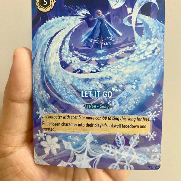 Elsa Lorcana Card - Etsy