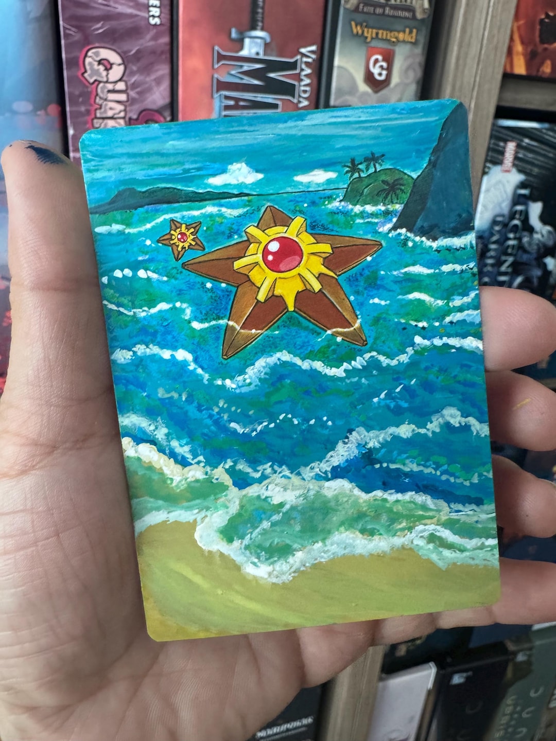 Pokemon Altered Card Staryu Art Alter L TCG Card Alter - One of a Kind ...