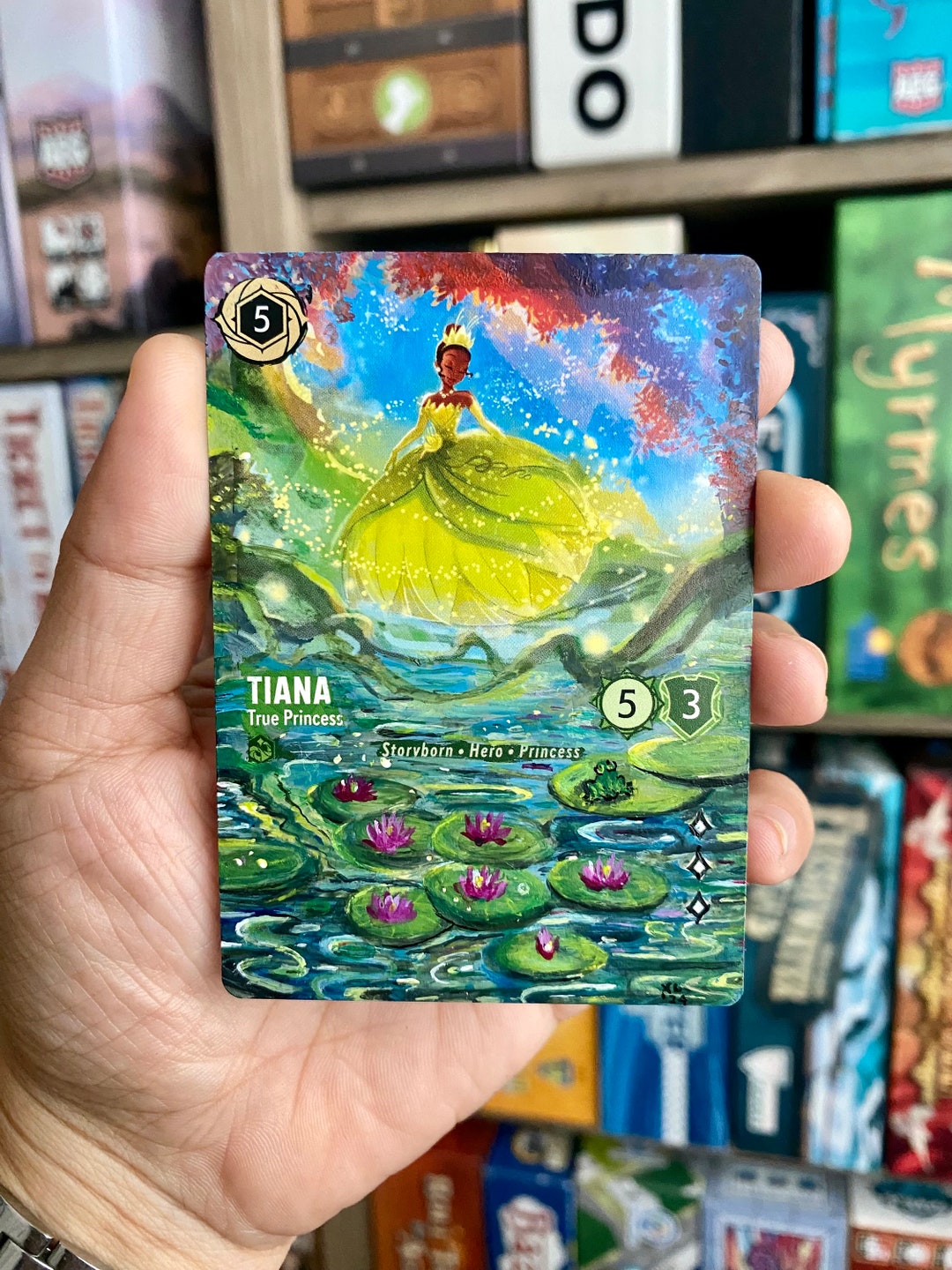 Disney Lorcana Card Altered Art Tiana True Princess L TCG Card Alter ...