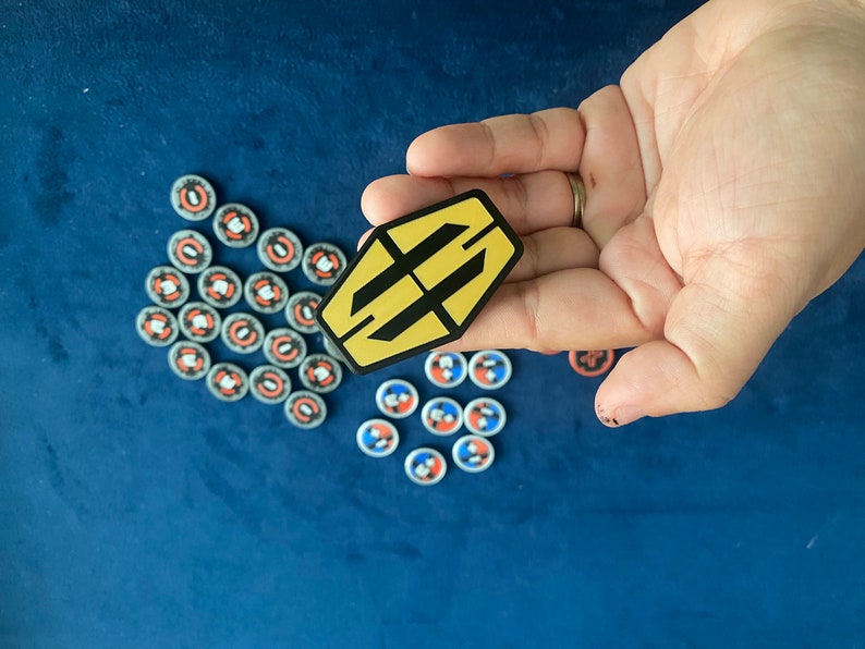 Star Wars Unlimited Upgraded Tokens Double Sided Initiative Damage ...