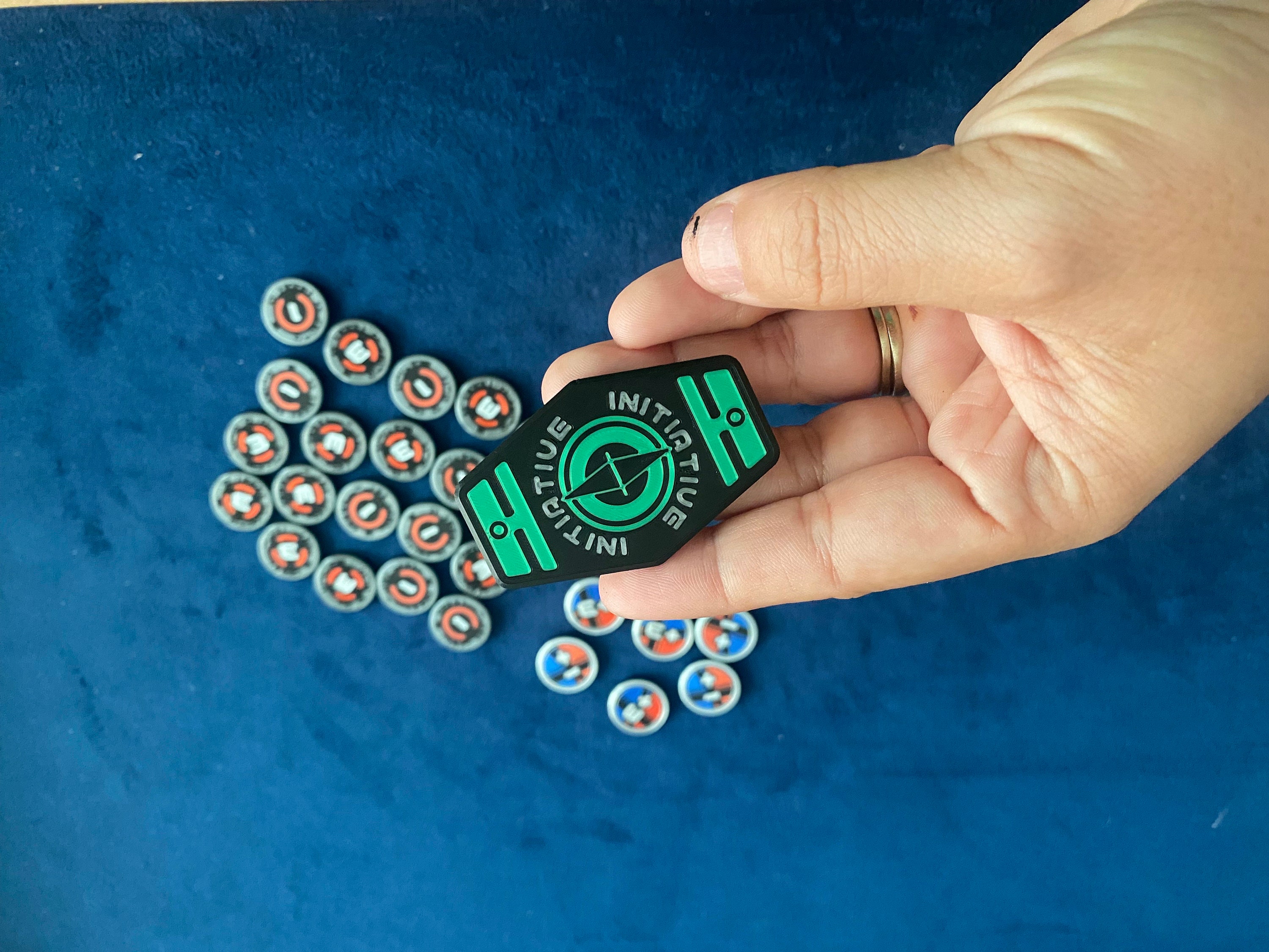 Star Wars Unlimited Upgraded Tokens Double Sided Initiative Damage ...