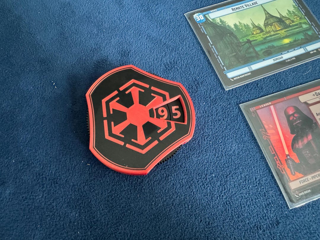 Star Wars Unlimited Base HP Damage Counter With Customizable Faceplates ...