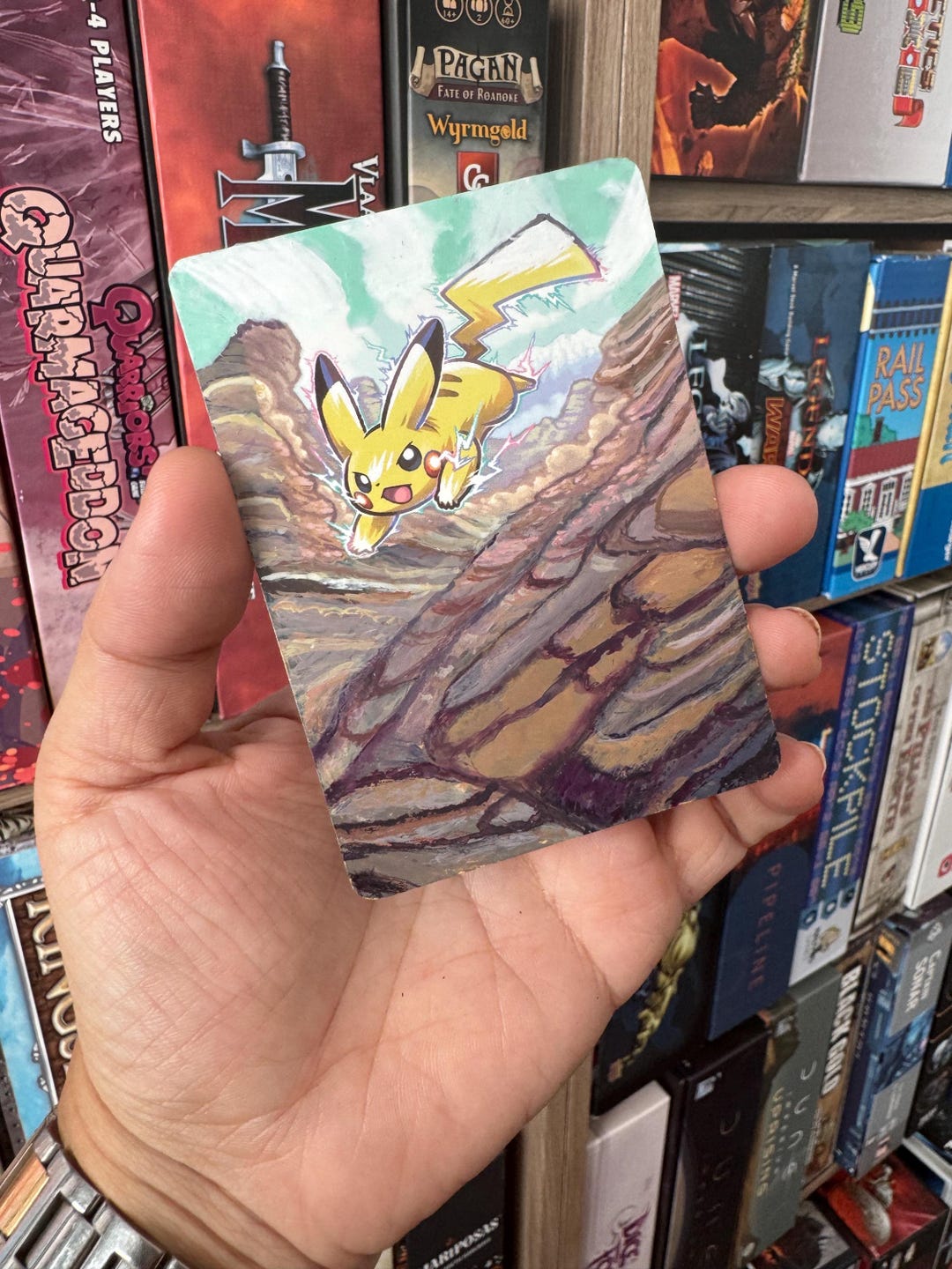 Pokemon Altered Card Pikachu Art Alter L TCG Card Alter - One of a Kind ...