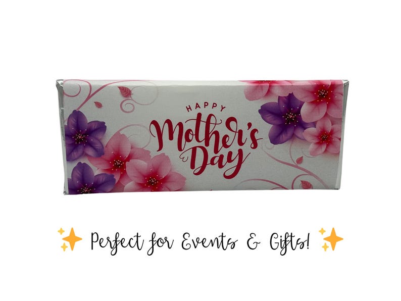 Customized Mother's Day Candy Bars Fully Assembled - Etsy