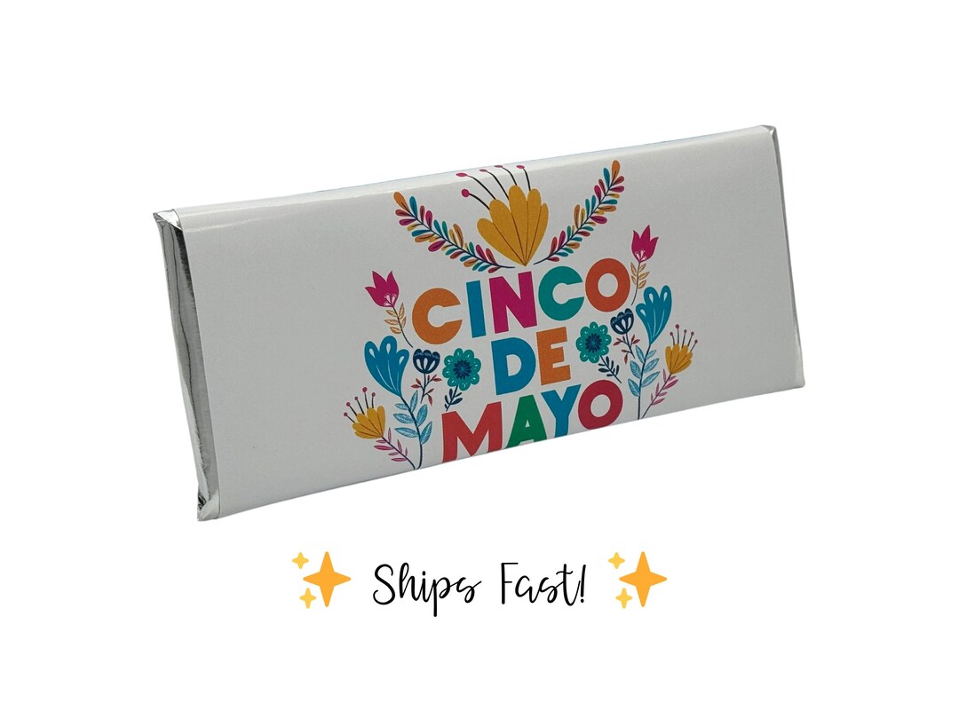 Cinco De Mayo Candy Bars – Fully Assembled Hershey Party Favors ...