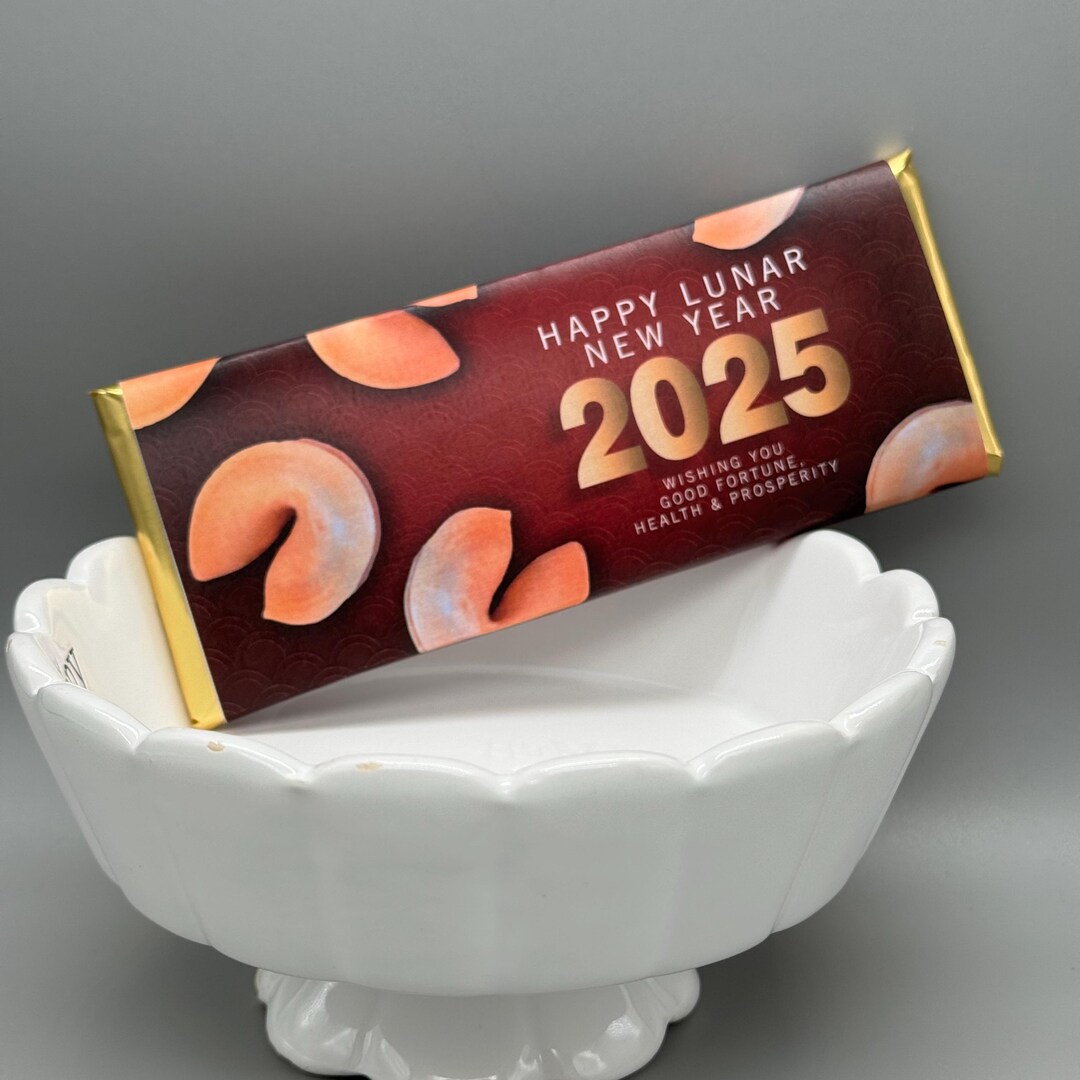 Customized Lunar New Year Candy Bar - Fully Assembled - Etsy