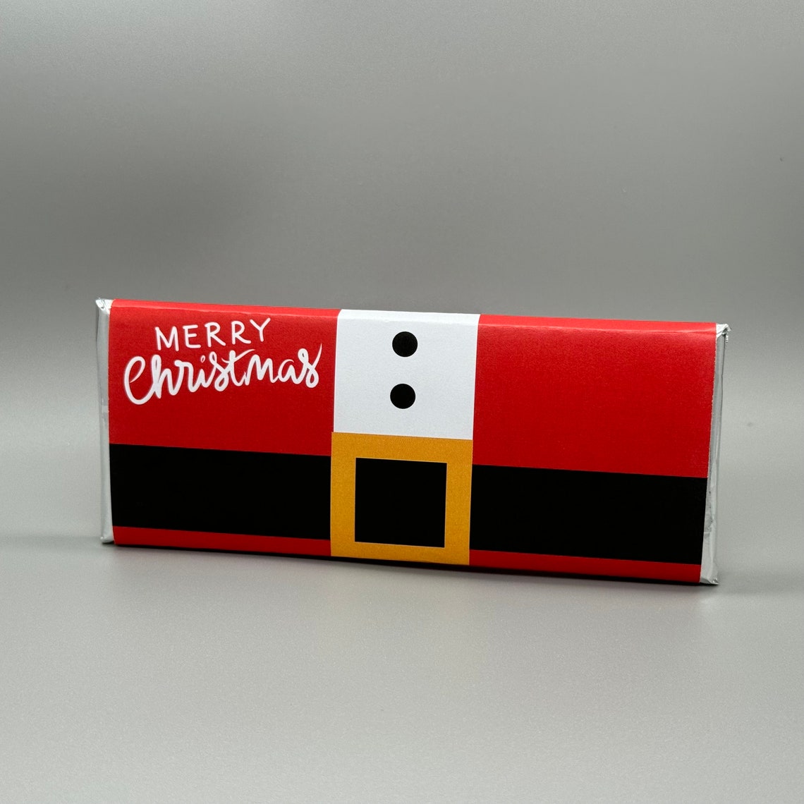 Customized Christmas Candy Bars Fully Assembled - Etsy