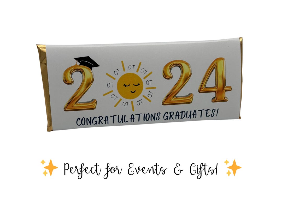 Personalized Graduation Candy Bars – Fully Assembled Hershey Favors ...