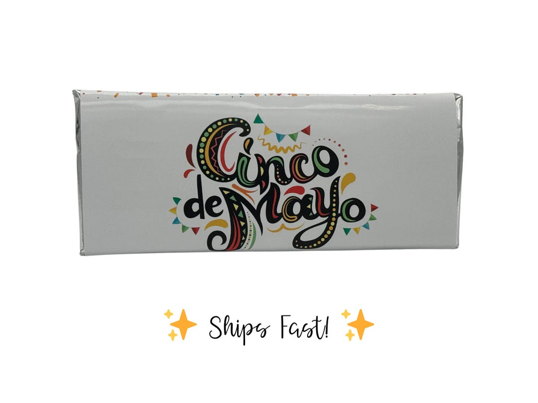 Cinco De Mayo Candy Bars – Fully Assembled Hershey Party Favors ...
