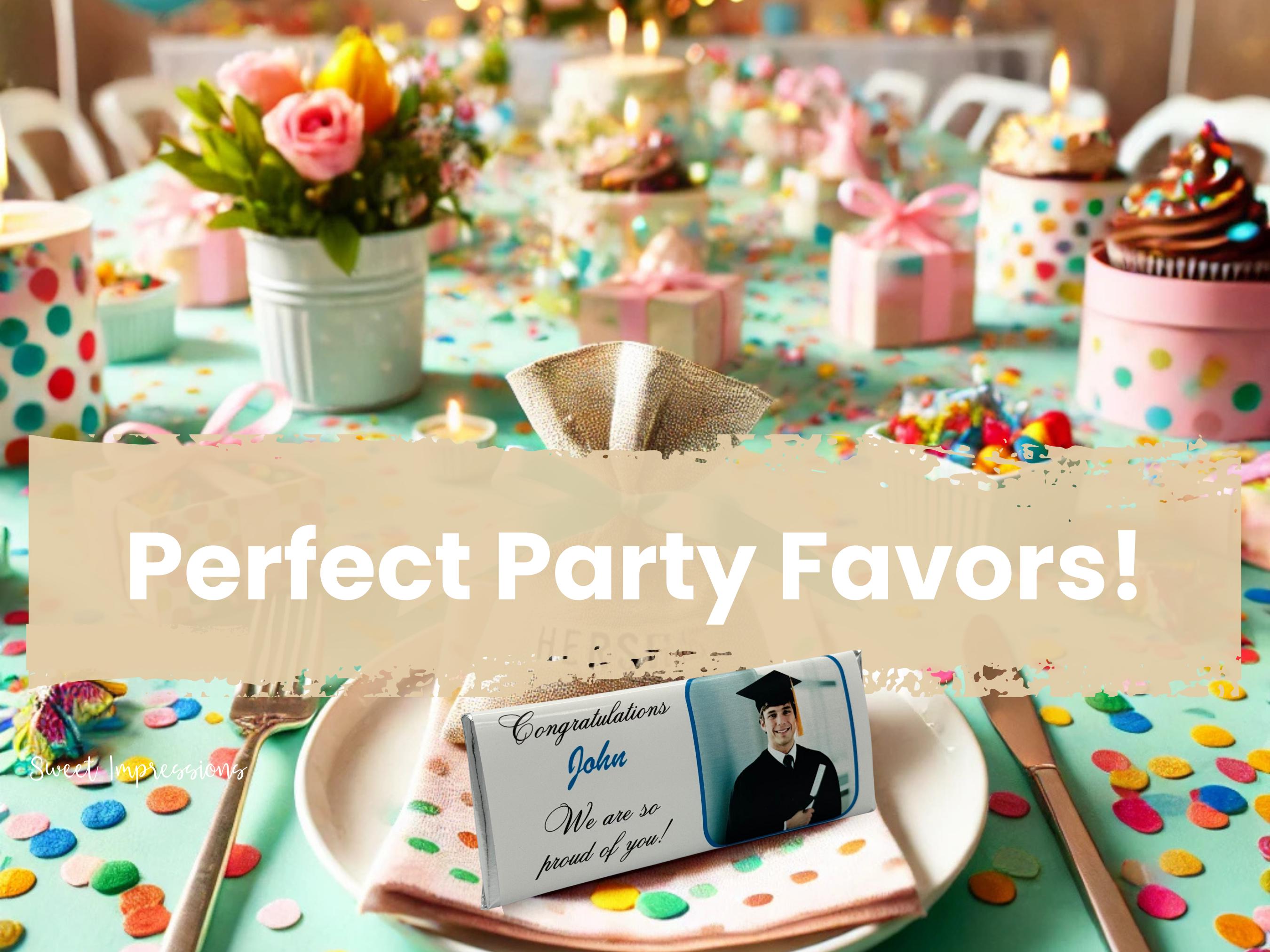 Personalized Graduation Candy Bars – Fully Assembled Hershey Favors ...
