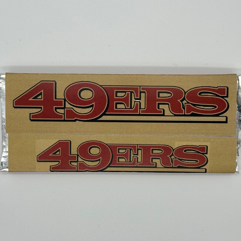 Personalized NFL Hershey Bars Custom Chocolate Treats for Tailgating ...