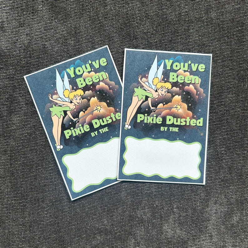 You've Been Pixie Dusted | DCL Gift Tag | Fish Extender | Pixie Dust ...