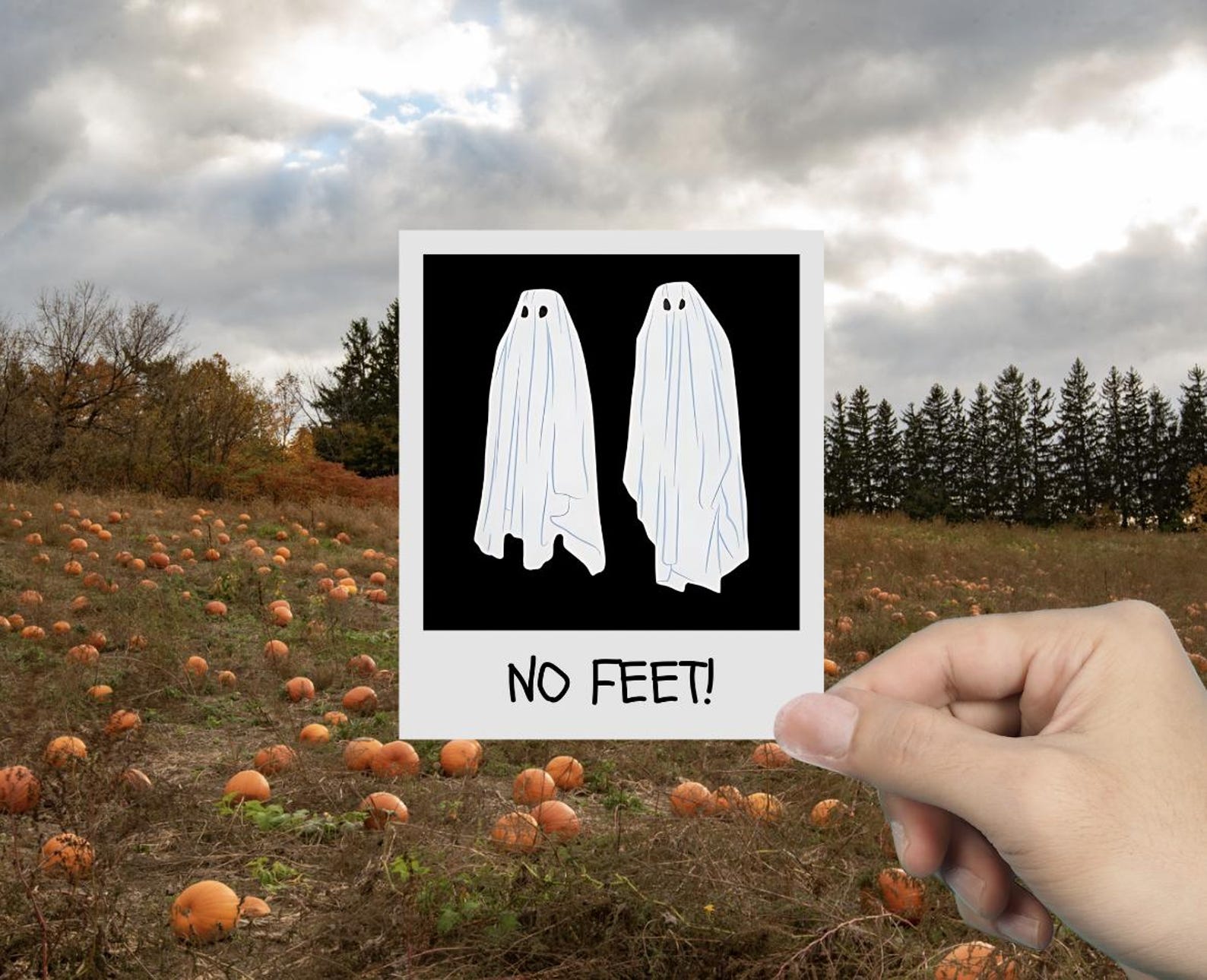 No Feet Ghost PNG SVG, Spooky Retro Halloween Digital Download, Striped ...