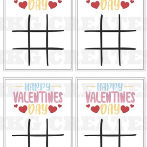 Valentine Tic Tac Toe Printable | Kids Valentine Game | Classroom ...