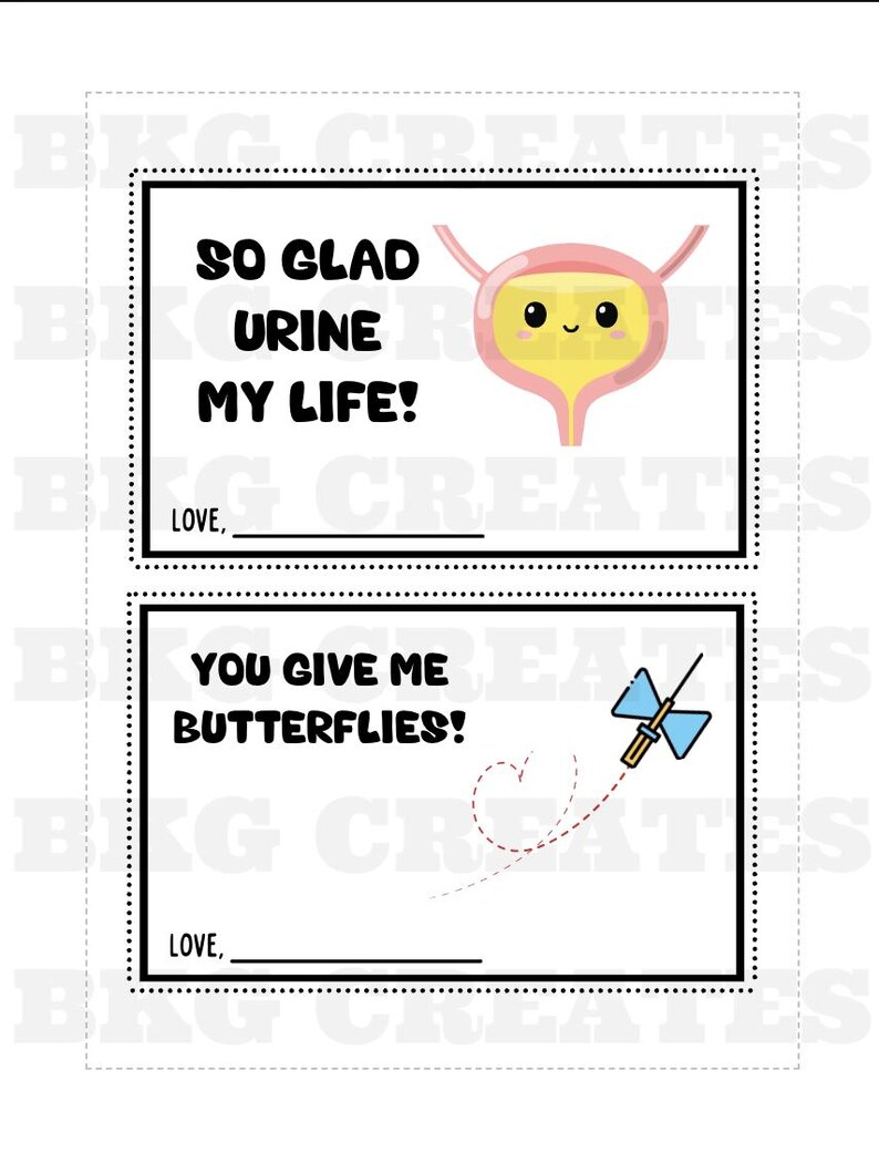 Nurse Valentine Cards, Pdf Download, Print at Home, Hilarious, Fun ...