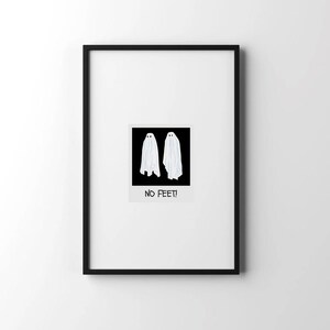 No Feet Ghost PNG SVG, Spooky Retro Halloween Digital Download, Striped ...