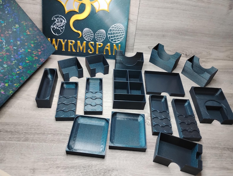 Wyrmspan Replacement Box and Inserts for Travel, Storage, and Play ...