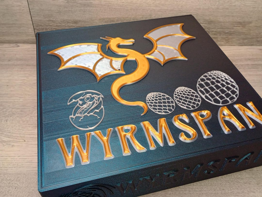 Wyrmspan Replacement Box and Inserts for Travel, Storage, and Play ...