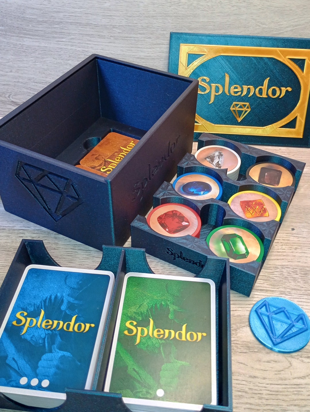 Splendor Box XL for Sleeved Cards | Travel, Store, and Play - Etsy