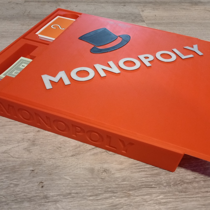 Monopoly Board Game Case - Etsy