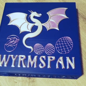 Wyrmspan Replacement Box and Inserts for Travel, Storage, and Play ...