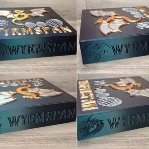Wyrmspan Replacement Box and Inserts for Travel, Storage, and Play ...