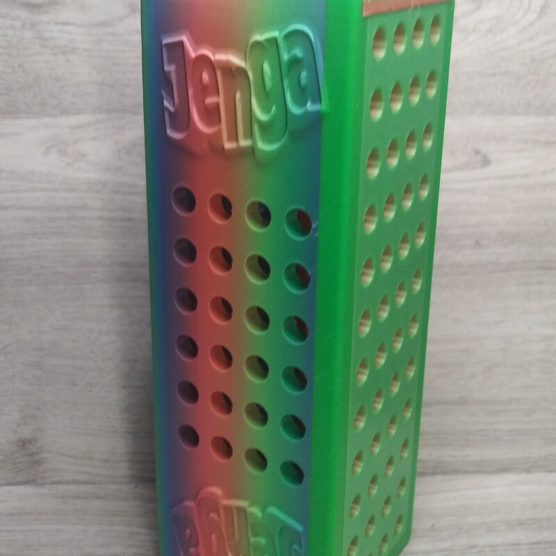 Rainbow Jenga - Etsy