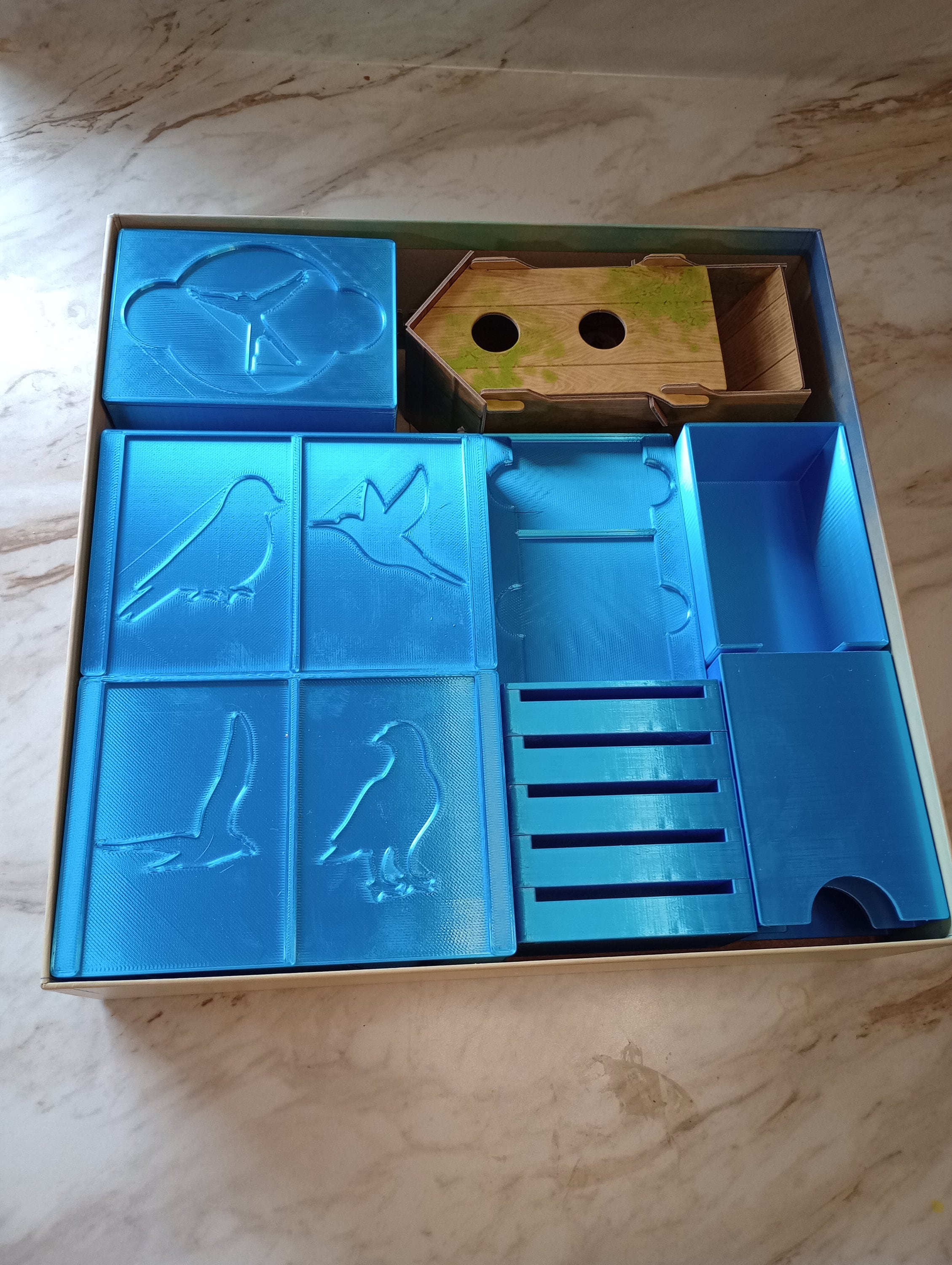 Wingspan Box Organizer and Bird House for Storage and Gameplay - Etsy